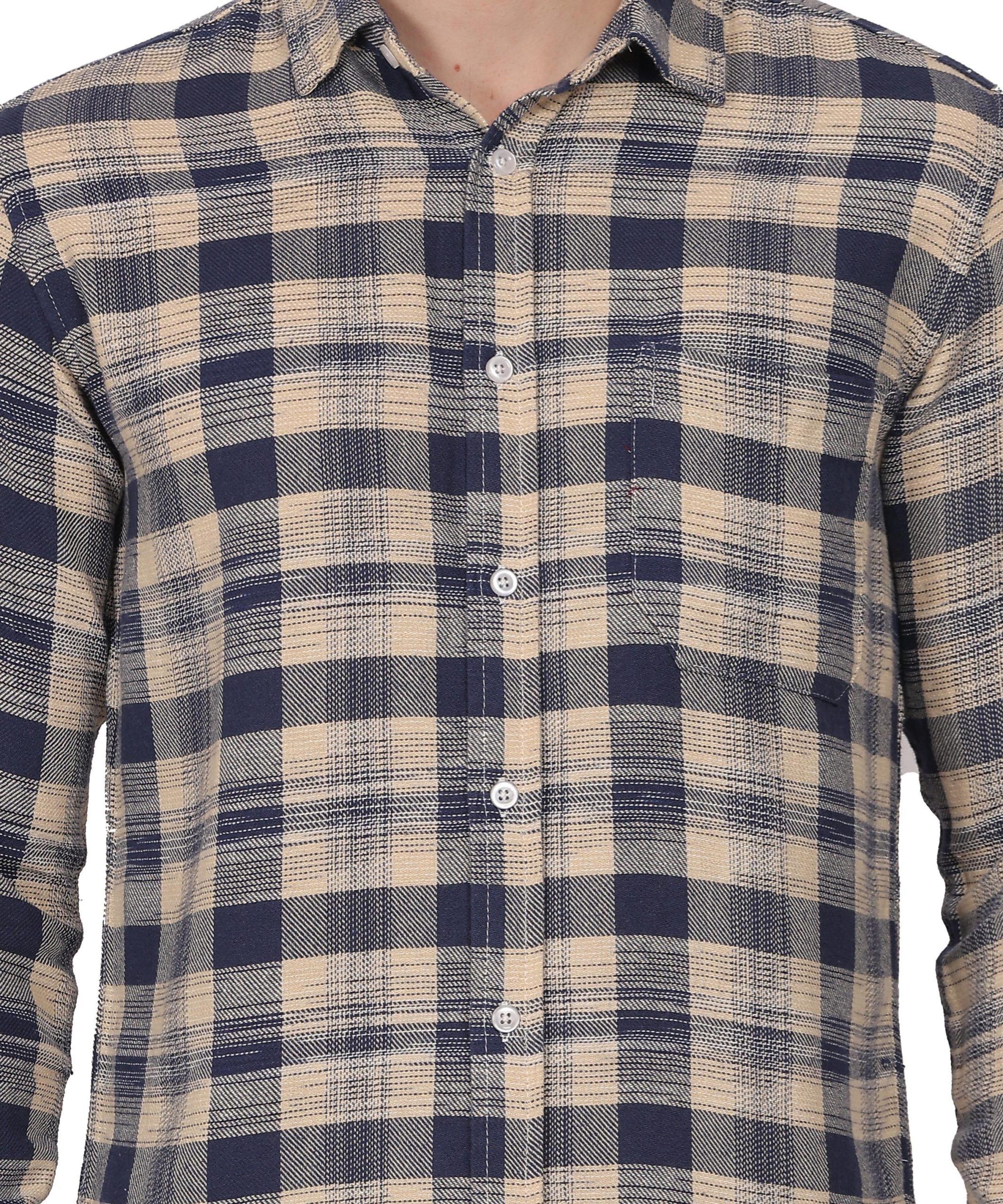 Blue and Grey Checkered Shirt – Higate